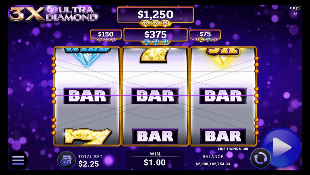 3X Ultra Diamond Casino Game Review - Borgata Online